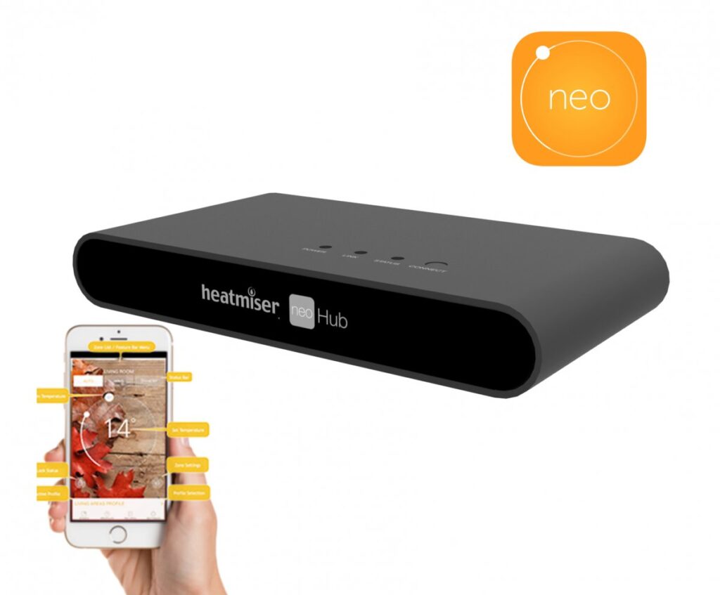 Išmanioji stotelė Heatmiser neoHub - Baltijos oras